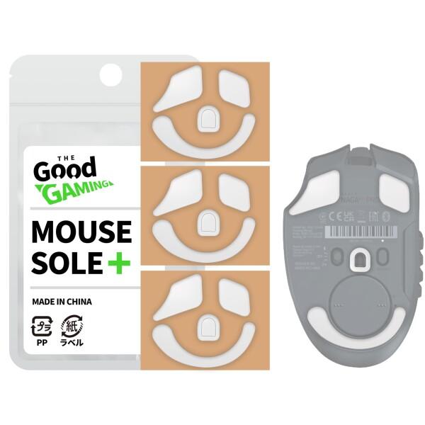 交換用マウスソール Razer レイザー Naga V2 Pro 専用 ( PLUSシリーズ / 3枚セット / すべり 滑り 改善/マウスフィ―ト/ホワイト ) - The Good Gaming商品コード：49078198235型番：C...