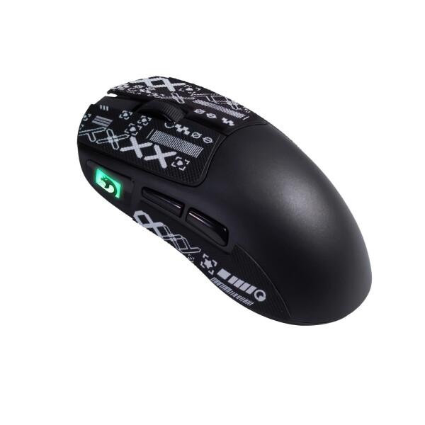 MAMBASNAKE M4 ゲーミングマウス 無線 充電式 ワイヤレスマウス ゲーミング 小型 超軽量 bluetoothマウス 有線ゲーミングマウス 3モード PAW3311センサー 1000Hz 24000DPI 耐用性 氷感コーティン...