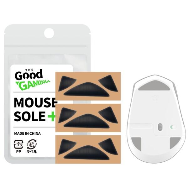 交換用 マウスソール Logicool ロジクール M720r / M720 専用 ( PLUS シリーズ / 3枚セット / すべり 滑り 改善/マウスフィ―ト/ブラック ) - The Good Gaming商品コード：49078198...
