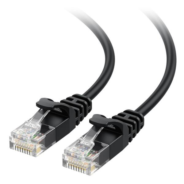 Cable Matters 10Gbps Cat 6 LANケーブル - 6m、超スリムLANケーブル高速、黒、28AWGイーサネットコード商品コード：49078751962型番：160019-BLK-20サイズ：6mカラー：ブラック【超ス...