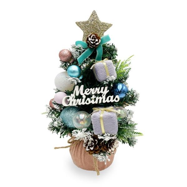 ［ mamawreath クリスマスツリー ］ ツリー パステルカラー ブルー 卓上 飾り 装飾 ギフト プレゼント (デコレーションツリーパステルブルー HSM-6255B)商品コード：49078844040型番：HSM-6255Bサイズ...