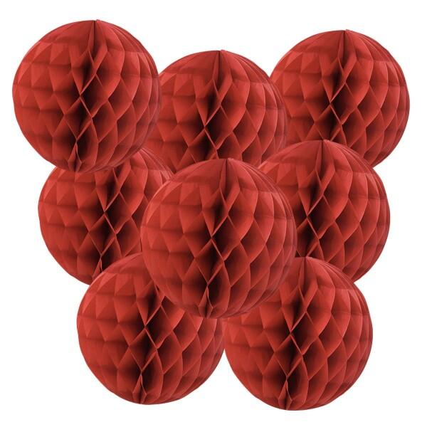 Happy Spring 新年 クリスマス ハニカム ボール 8個 セット (15cm, 赤)商品コード：49078846320型番：FS0080015REサイズ：15cmカラー：レッドハニカムボール、赤色 15cmを8個セットサイズと色を...