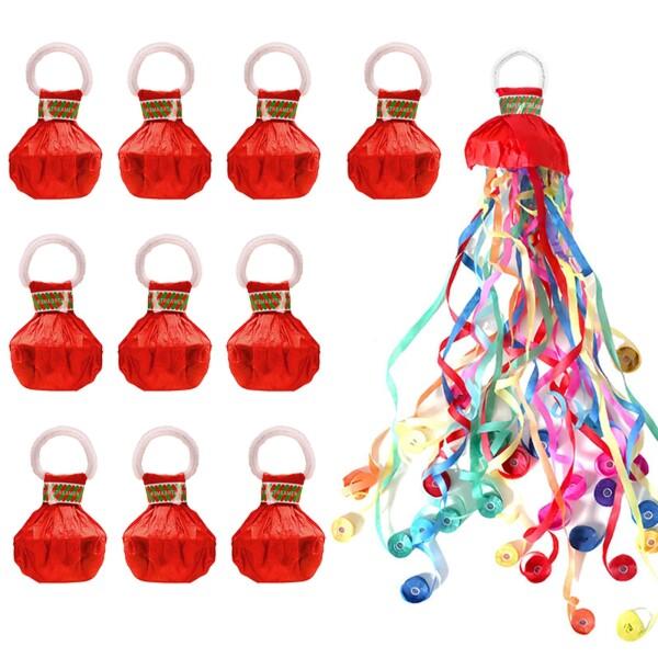 LKCCTK 散らからないクラッカー 音無 手投げる 紙テープ 紙吹雪 フラワーシャワー リボン 10個セット 演出 新年 結婚式 記念日 お祝い 雰囲気作り カラフルな 小道具商品コード：49078846940型番：SPH111サイズ：小...