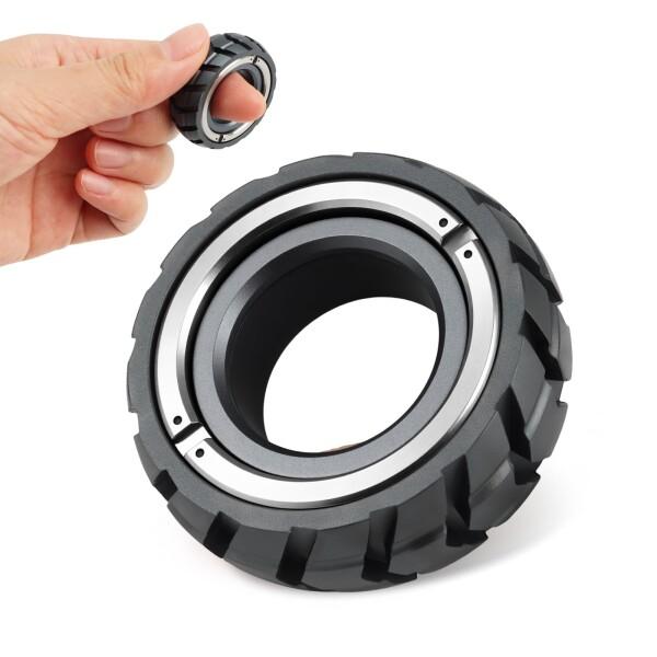 YIK TUNG フィジェットリング フィジェットトイ adhd 指輪 金属音 おもちゃ 暇つぶし ストレス発散グッズ 落ち着く グッズ ガジェット 音叉 おもしろ 高級 手遊びグッズ 大人 デスクおもちゃ 気分転換 ギフト プレゼント ク...