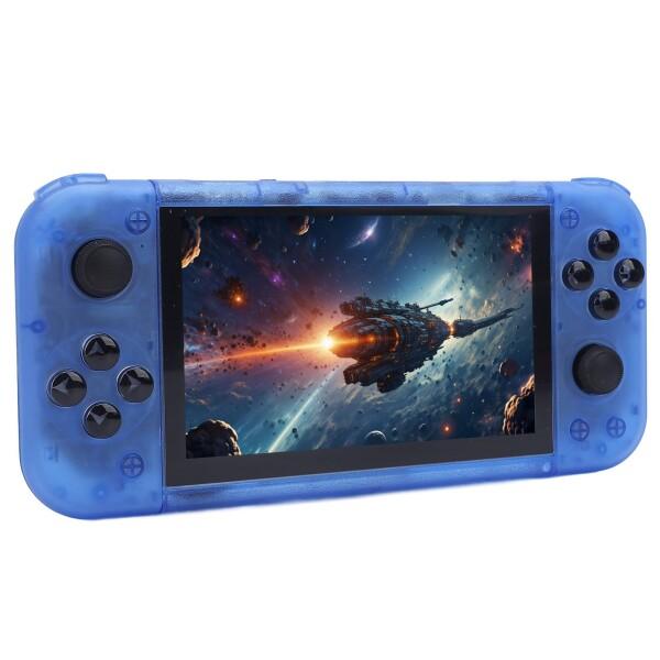 Dpofirs RG50XXレトロハンドヘルドゲームコンソール、5インチIPS 800x480 2D 3Dゲーム用の128GBカードを備えたポータブルゲームエミュレーターは、HDマルチメディアインターフェイスTV出力をサポートしています (...