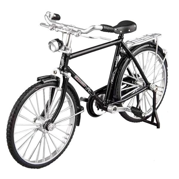 SALUDABLE 自転車 ミニチュア 完成品 模型 バイク フィギュア レトロ 合金 1/10 (ブラック, 単品)商品コード：49078859510型番：A132サイズ：単品カラー：ブラックレトロな魅力とリアルなディテール:このリアルな...