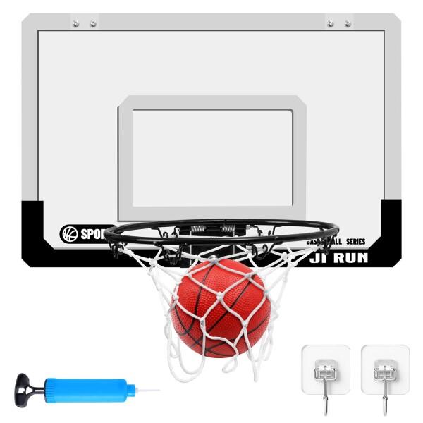 XiaZ バスケットゴール 子供 室内 45*30 ミニバスケット ボール付き バスケ 練習 ゴール 室内練習 組立簡単 運動不足ストレス解消 おもちゃ 誕生日 クリスマス 新年 子供の日 男の子 女の子 プレゼント ギフト商品コード：49...