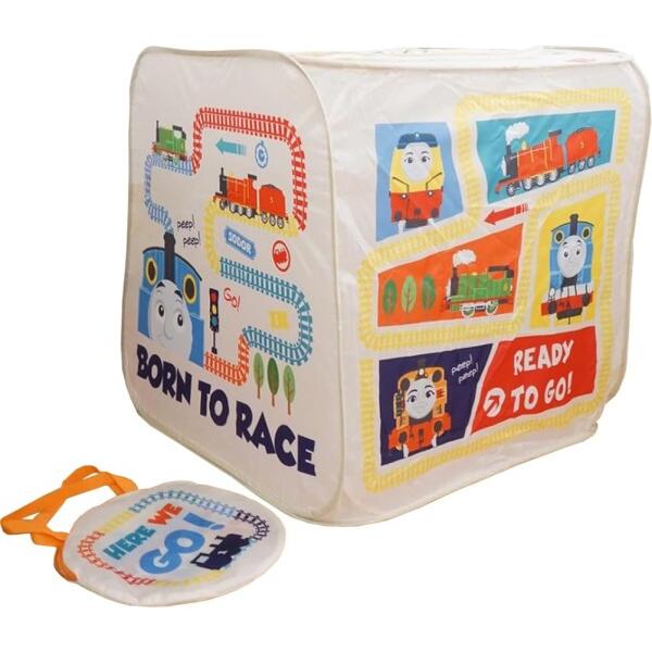 【発売日：2023年11月19日】ハシートップイン きかんしゃトーマス トーマス レベッカ ジェームス ニア パーシー キューブテント キッズ向けテント コンパクト収納商品コード：49078864148型番：TM-3336カラー：トーマスく...