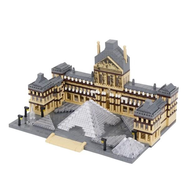 LULUFUN ルーヴル美術館 マイクロブロック ブロックセット おもちゃ Mus?e du Louvre 美術館 博物館 建物 大人 ギフト 誕生日 クリスマス プレゼント（3377 PCS)商品コード：49078866011型番：TX-...
