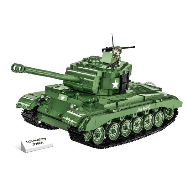 COBI M26 PERSHING T26E3 2564商品コード：49078866580型番：2564サイズ：4.5 x 10.6 x 5.5 inchesカラー：グリーン2022年冬の新製品登場!話題のミリタリーブロック。EU生まれのC...