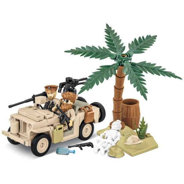 【発売日：2024年12月01日】COBI ヒストリカルコレクション ジープ ウィリス MB - SAS車両 - 180ピース - 8歳以上商品コード：49078867990型番：2298サイズ：mittelカラー：サンド。180種類の高品...