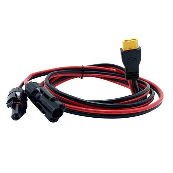 WBGADAM 5m MC4 XT60 変換ケーブル 12AWG MC4からXT60ポート ソーラーパネル 変換アダプター XT60 延長ケーブル ソーラー充電ケーブル商品コード：49078874931型番：CXT60FC-05サイズ：成形...