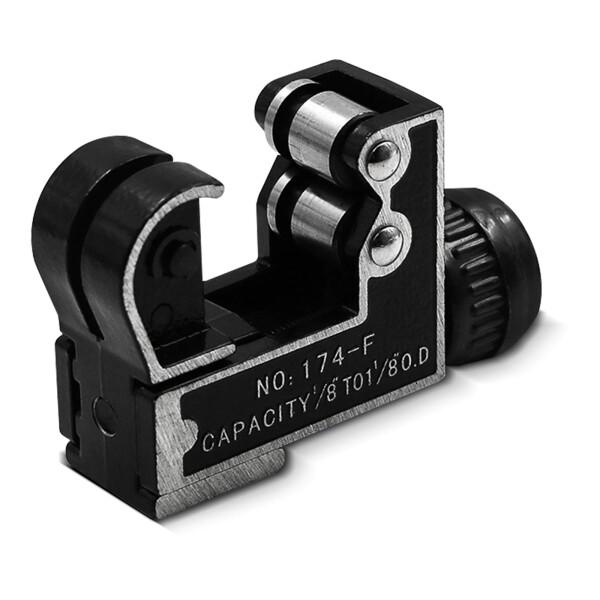YONGDING パイプカッター ミニ チューブカッター 手動 パイプ切断ツール 切断能力 [ファイ]３〜28mm 軟金属チューブ用 スチール/真鍮/アルミ/塩ビのパイプに適用 小型 携帯便利 刃部 アルミ合金製 (1点セット)商品コード：...