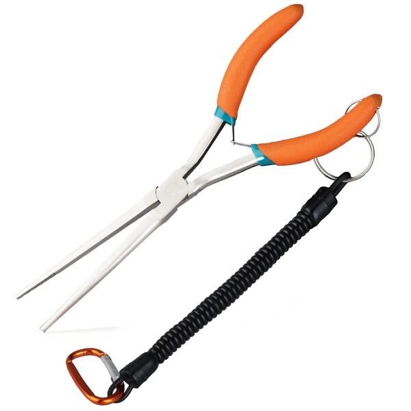 LEONTOOL ロング先細ラジオペンチ 針はずしプライヤー ミニ先細ペンチ 極細 ロングタイプ ロングリーチ ワイヤークラフトペンチ バネ付 小型 軽量 精密作業 アクセサリー工具 ジュエリー製作 手作り ハンドメイド DIY プロ仕様 ...