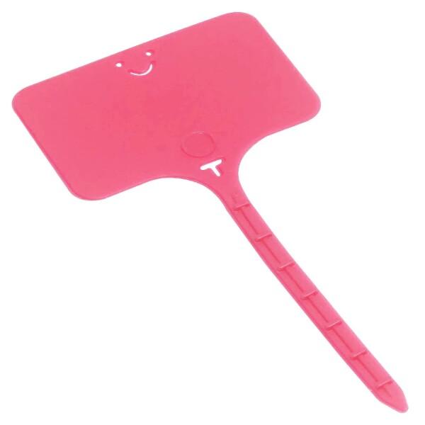 オーディオファン プラスチック 園芸用ラベル 花植物種子名ラベル スマイルラベル Ｔ型 約 10cm×5cm×0.05cm 100点セット ローズ商品コード：49078922659型番：AF-NAKGEK5XSIQ2S0カラー：ローズプラス...