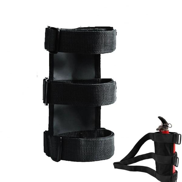 LKCCTK 車用消火器固定ストラップ 携行缶ホルダー 簡単取付 調整可能 ペットボトル 消火器ブラケット 船舶 ロングツーリング バイク ツーリング ブラケット アウトドア 防災用 固定パーツ商品コード：49078930000型番：SS5...