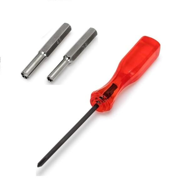 GYWHOOFT ドライバー Y字ドライバ（3.8mm 4.5mm 2.5mm）特殊ネジ用 任天堂ドライバー dtc-20 精密ドライバー 分解 修理 交換用商品コード：49078931186型番：Noカラー：レッドパッケージに含まれる:ド...
