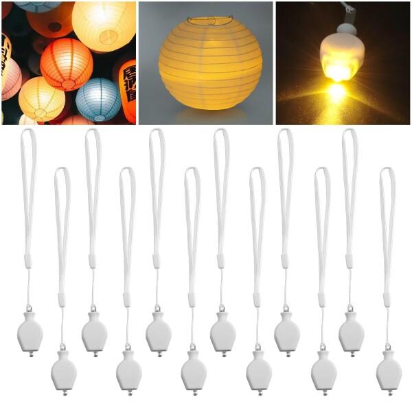 提灯 ライト led ちょうちんライト 12個セット バルーン ランタン用のランプ 提灯 高輝度ミニLED お祭り パーティー イベント 結婚式 飾り クリスマス 装飾 (電球色)商品コード：49078931461型番：QINX135【仕 ...