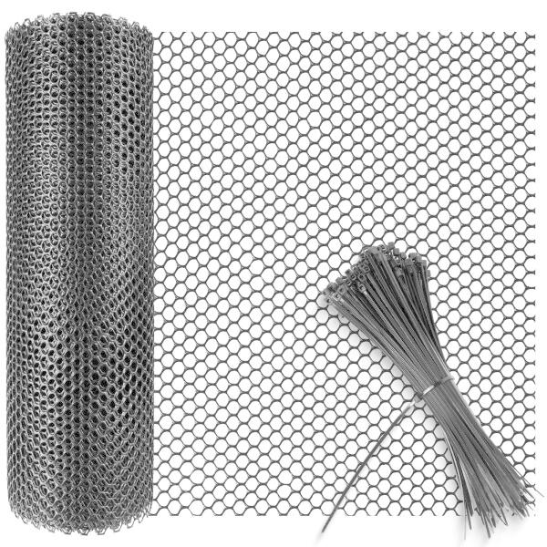 転落防止ネット 落下防止ネット長さ5M プラスチックネット 猫脱走防止ネット 落下防止、防鳥、ベランダガーデニングなど多機能メッシュ商品コード：49078932179型番：8mm穴，40cm-x-5mサイズ：8mm穴，40cm x 5mカラ...