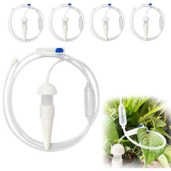 Life2キク 水やり当番 植物 自動水やり 自動水遣り器 留守中の水やり 出水量を調節可能 自動給水キャップ 旅行 水やり 自動 150cm 4個入り商品コード：49078934259型番：life2キクサイズ：平均コードカラー：透明「旅...