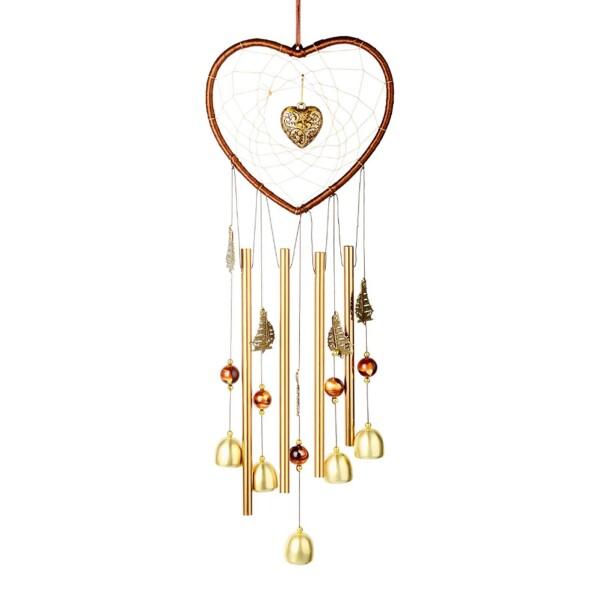 ミニ 風鈴 BetterJonny 玄関風鈴 金属 ウィンドチャイム 屋内 屋外 庭 ふうりん ヒーリング エクステリア 幸運 装飾 吊り下げ飾り インテリア あえんごうきん商品コード：49078969904型番：FL-60サイズ：60cm...