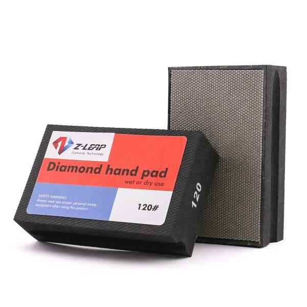 Z-LEAP ダイヤモンドハンドポリッシュパッド 粗粒120 御影石大理石コンクリートガラスサンディングブロック用商品コード：49079005641型番：SC02015-120サイズ：Mカラー：LeapC-120。アイテム:Z-LEAP ダ...