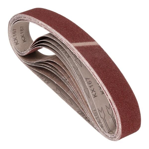 Kozelo 10個 サンディングベルト1 x 42" 40番グリットアルミニウムオキサイド研磨紙 ベルトサンダー用金属研削木工溶接錆除去商品コード：49079005949型番：Mサイズ：小カラー：茶色1- パッケージ内容: 1 x 42"...