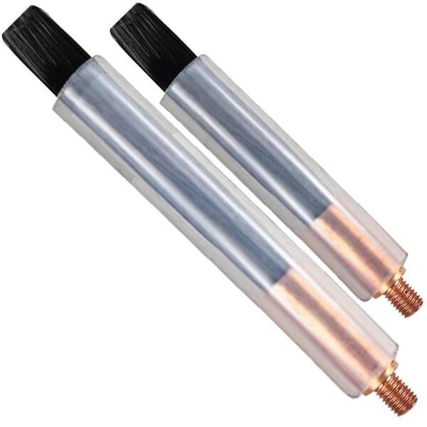EATBALE 溶接ビードプロセッサーブラシヘッドTIG用 MAG MIG ミグ溶接ビード継ぎ目研磨洗浄機用ビードジョイントクリーニングポリッシングマシン溶接縫い目 エクステンション＆レギュラーモデルM8用の銅製ヘッド溶接 (2個)商品コー...