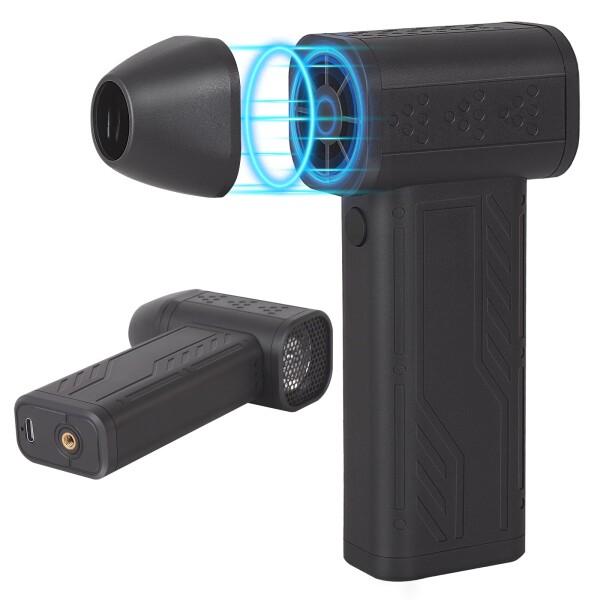 NovaSpark ジェットファン エアーダスター 小型ブロワー 180000RPM ハイパワー最大風速 65m/s ジェットファン 190Pa の強力な風圧 充電式 洗車/PC掃除/キーボード/家具/車内/エアコン商品コード：490790...