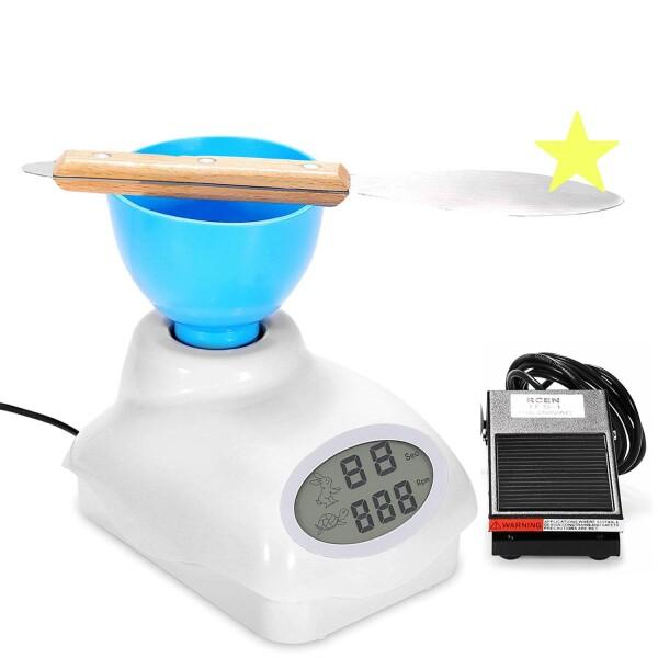 TopSeller アルギン酸塩印象材練和器 アルギン酸用(小型） 印象材自動練和器 アルジネート ミキサー 攪拌機 フットコントロール付き HL-YMC-IIII商品コード：49079211209型番：HL-YMC-I1.緻密で気泡が少な...