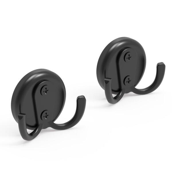 THCMagorilla 強力な磁気 ユーティリティフック 140ポンド 高耐久 収納ユーティリテ マグネットフック 2付き コート袋 タオル キー を掛けるためのフック,冷蔵庫キュービクル クルーズドア ドア商品コード：490792276...