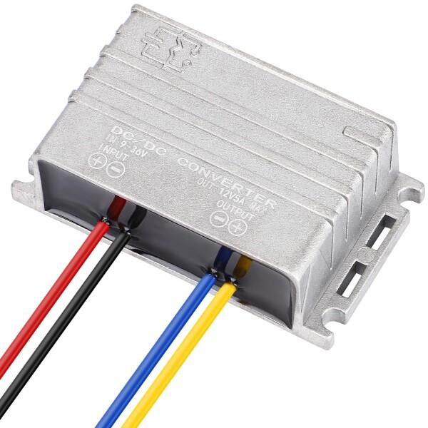 DROK コンバーター DC9-36VからDC12Vへ 5A 36W 絶縁降圧モジュール 絶縁変圧器 絶縁トランス 降圧トランス 電圧レギュレータ 安定器 可変出力電源 変圧器商品コード：49079231874型番：200747_JPN【製...