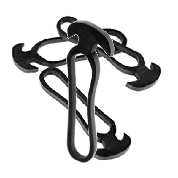 KAPI`S 楽らくアンカーバンド 結束 誘引 支柱 ネット 園芸 ガーデニング 農業 野菜 果実 EPDM 耐光性 耐水性 耐オゾン性 配線ケーブル 長持ち 5種類のサイズ 5種類の入数 AK5/AK8/AK10/AK15/AK18 (8...