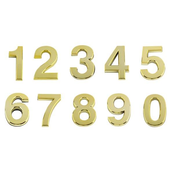 Andux Space 数字ナンバー アドレス 番号札 防水 ドア番号 0-9 10枚セット MPH-02 (3.5cm)商品コード：49079538201サイズ：3.5cmカラー：ゴールド