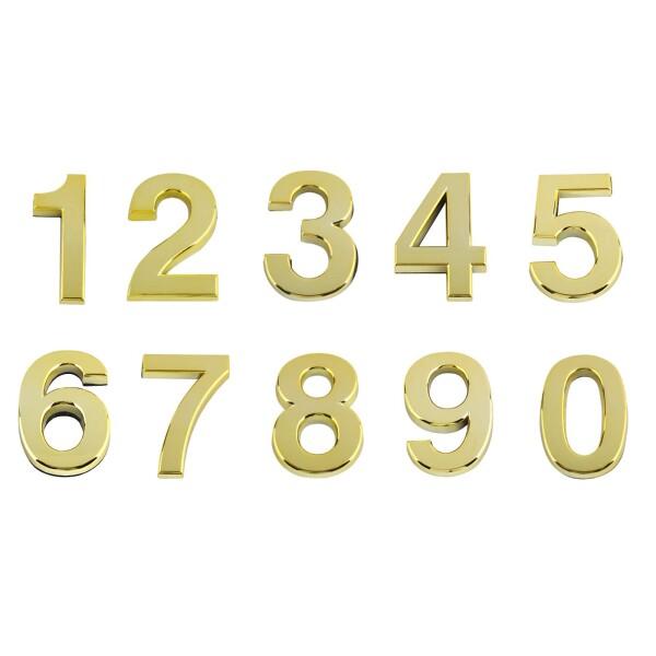 Andux Space 数字ナンバー アドレス 番号札 防水 ドア番号 0-9 10枚セット MPH-02 (10cm)商品コード：49079538203カラー：ゴールド
