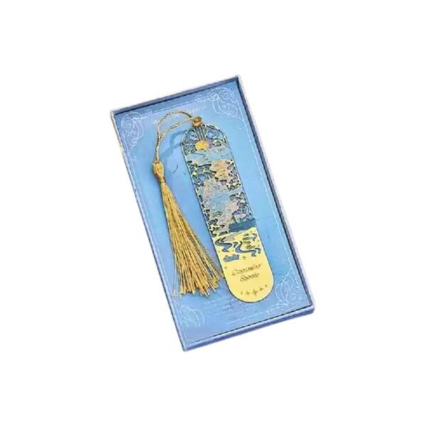 しおり 金属 栞 エレガント感 モネ ゴッホ レトロ調 絵画 名画 華やか バレンタインデーギフト ゴールド中空トリム ブックページマーカー 誕生日プレゼント 女性 女の子 教師 友人 本 恋人に 読書 勉強家 日用品雑貨 文房具 (印象・...