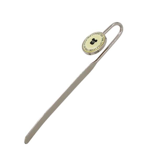 EMERSPRING 金属 しおり 栞 おしゃれ 黒白 チェック 可愛い ベア くま おもしろ 文房具 プレゼント 本 しおり ブックマーカー 読書に (クリーム ベア)商品コード：49079542254型番：km01カラー：クリーム ベア...