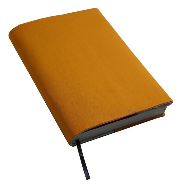 gogesブックカバー裏地防水加工 B6上製本サイズ 布製 ― 高級本カバー サイズ調整可能 厚め対応可 しおり付き 軽量 おしゃれ（b6上 オレンジ）商品コード：49079543098型番：LXDN3-0032サイズ：B6判（上製本）カラ...