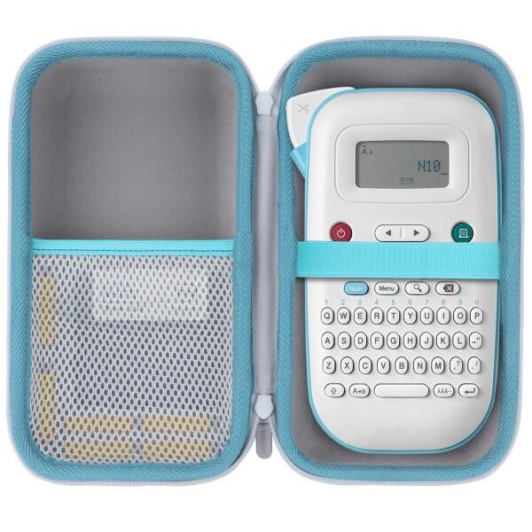 Lebakort収納ケースと互換性のあるブラザー工業Brother P-Touch PT-N10ラベルプリンター商品コード：49079558071型番：B362サイズ：P-Touch PT-N10カラー：グレー ケースこのLebakort収...