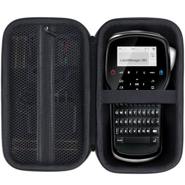 Lebakort収納ケースと互換性のあるDYMO LabelManager 160 / 280 / 420Pポータブルラベルメーカー商品コード：49079558075型番：B293カラー：ブラックLebakort 収納ケースは、DYMO L...