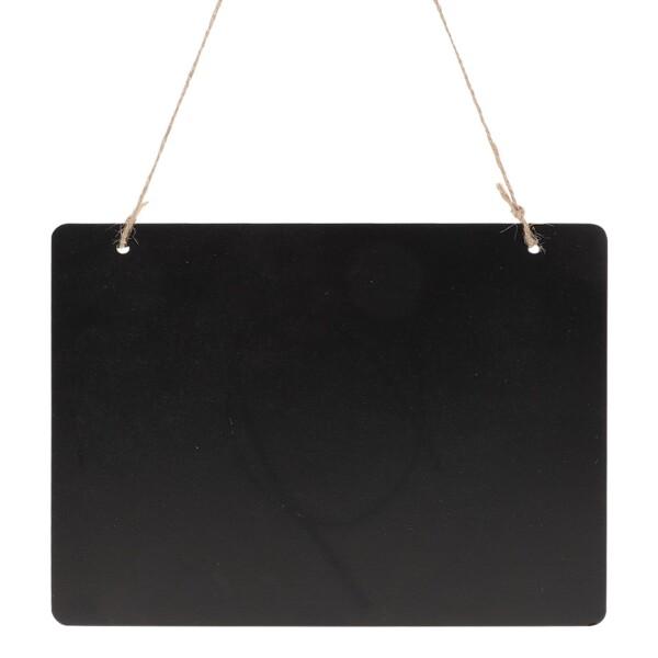 Lurrose 黒板 ブラックボード 両面 ミニ 壁掛け 吊り下げ 紐付き 木製 メッセージボード メニューボード 看板 伝言板 店舗 玄関 カフェ インテリア 飾り商品コード：49079564532型番：B484166IIHXQHU048...