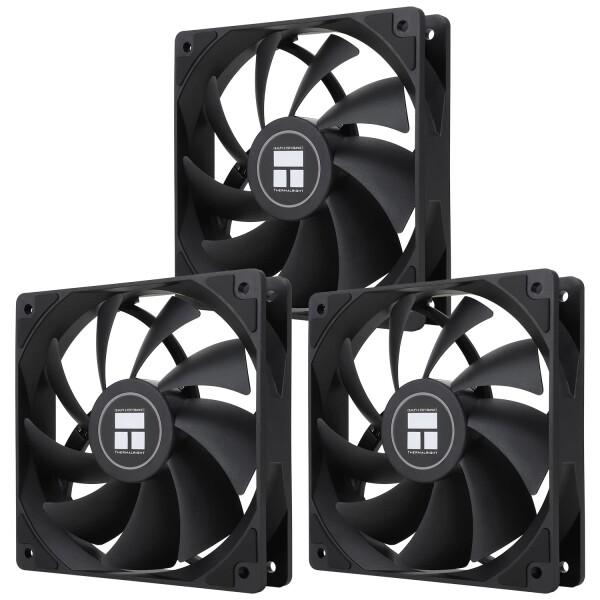 Thermalright TL-C12C CPUファン 120mmケースクーラー、4ピンPWM静音コンピュータファン、S-FDBベアリング付き、最大1550RPM冷却ファン（3個）商品コード：49079577920型番：TL-C12C-X3...