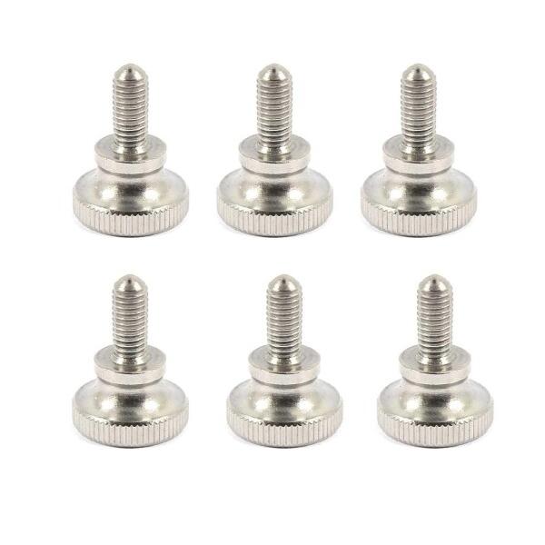 304ステンレス鋼製ノブねじ、M4 x 10mm、VESA規格対応、締めやすい、モニターアーム用ネジ m4 ボルト(6個入り）商品コード：49079578422型番：742440497346サイズ：M4 x 10mmM4 x 10mmのねじ...