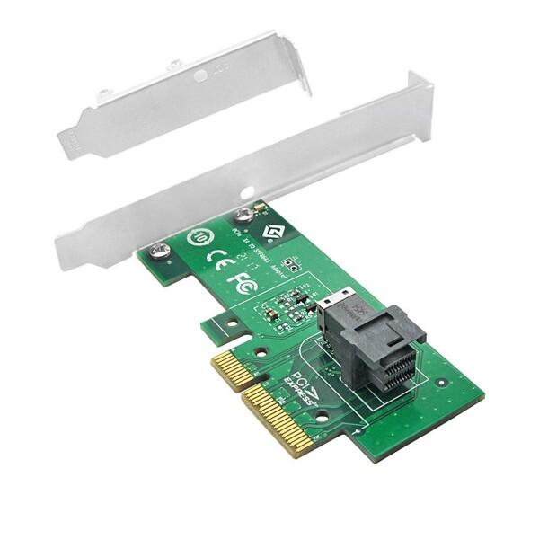 chenyang SFF-8643 - PCI-E 4X アダプター ブラケット付き メインボード U.2 SFF-8639 SSD 拡張用商品コード：49079579525型番：SF-024-CYカラー：SFF-8643 - PCIE X...