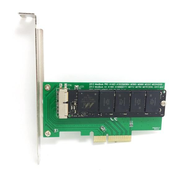ChenYang PCI Express PCI-E - 2013 Apple Macbook Pro Air SSD コンバーターカード 適合機種: A1493 A1502 A1465 A1466商品コード：49079579574型番：S...