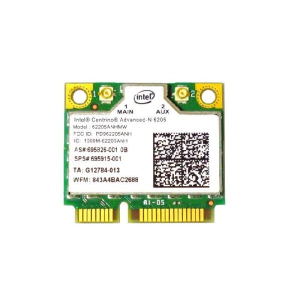 HP純正 695915-001 インテル Centrino Advanced-N 6205 802.11a/b/g/n 300Mbps PCIe Mini half Card 62205ANHMW for HP ProBook 6470b,...