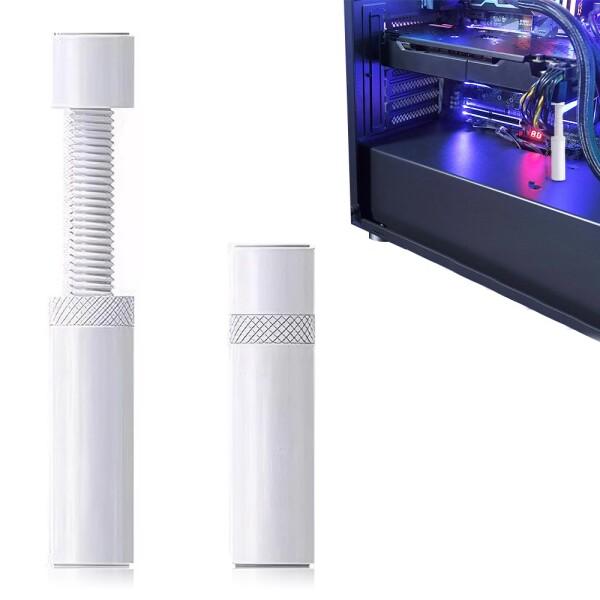 GPUサポート グラボ ステー グラフィックカードサポート グラフィックボードサポート 調整可能 ビデオカードたるみ防止ブラケット 短い 長い (ホワイト)商品コード：49079580547カラー：ホワイトマルチサイズ&amp;カラー対応 ...