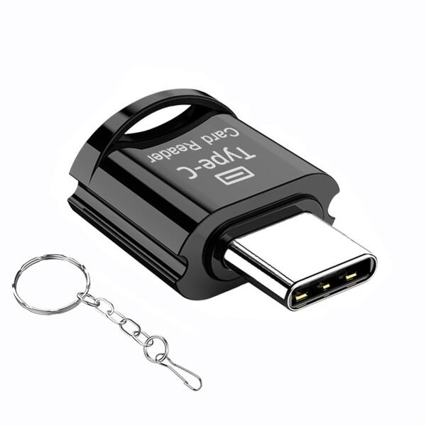Akkerds Type-C対応 OTGカードリーダー 高速転送 メモリカード携帯電話TFカード外付けエクスパンダ ミニ ストラップチェーン付き商品コード：49079582870型番：Akkerds【製品内容】Type-CはOTGカードリー...