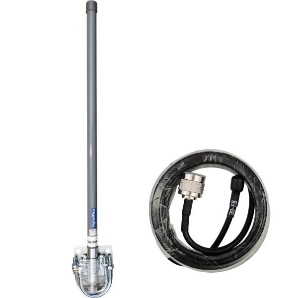 A3 ADS B 航空管制接地 1090MHz FlightAware FlightFeeder SkyAware ガラス繊維 全方向 アンテナ SDR Raspberry Pi 適用 (アンテナ＋3Mケーブル, スタイル 1)商品コード：...