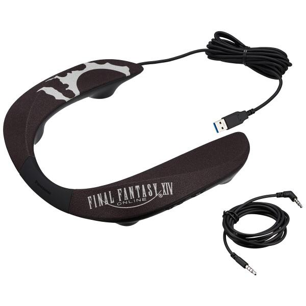 【発売日：2022年03月25日】パナソニック ゲーミングネックスピーカー SCーGN01ーFF 有線モデル グレー ゲーム別サウンドモード搭載 「ファイナルファンタジーXIVエディション」商品コード：49079585125型番：SC-GN...